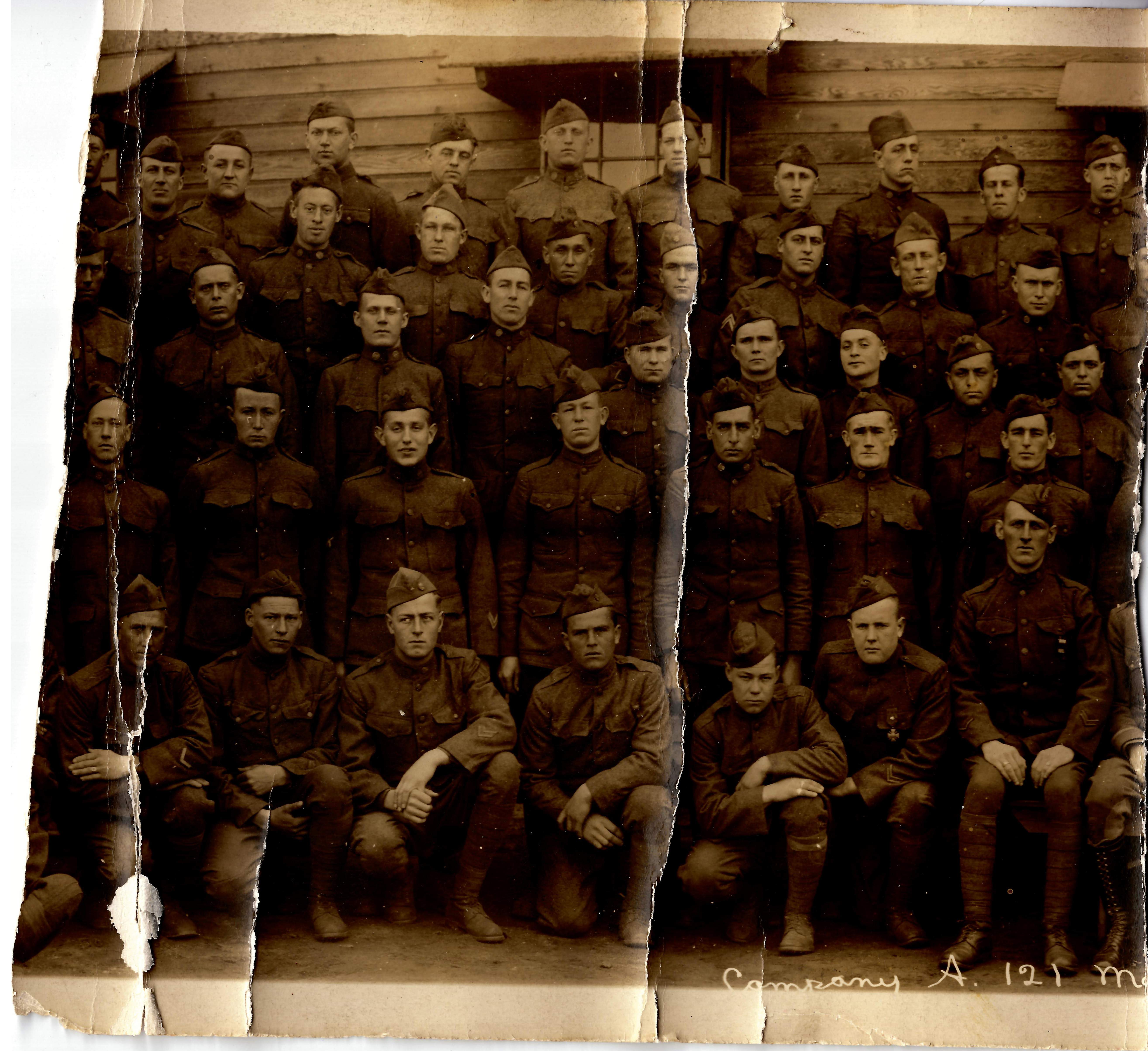 32 Division AEF, Company A 121 Machine Gun Battalion | openEQUELLA