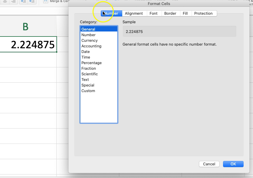 Rounding Using Excel