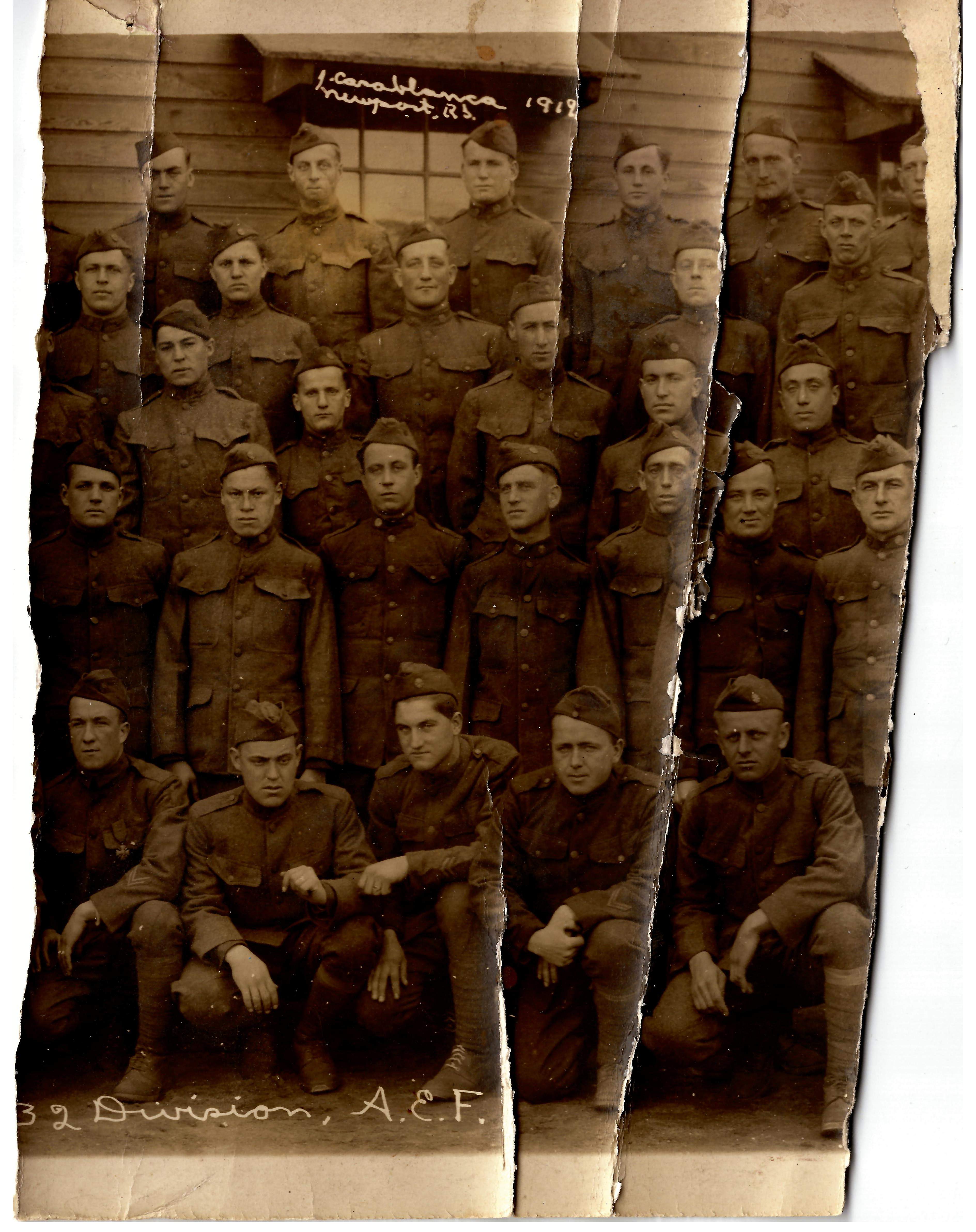 32 Division AEF, Company A 121 Machine Gun Battalion | openEQUELLA